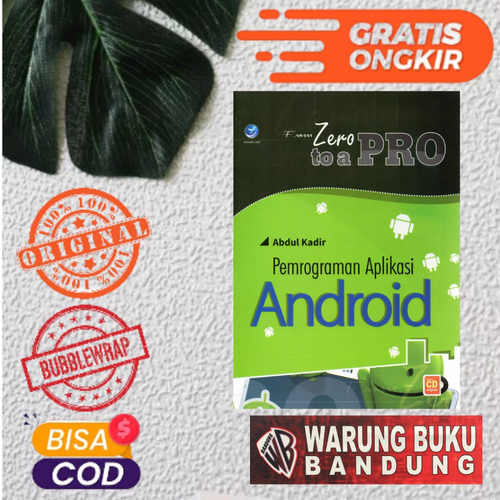 Jual Buku From Zero to A Pro: Pemrograman Aplikasi Android - Abdul Kadir | Shopee Indonesia