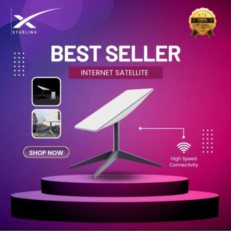 Jual STARLINK Standard Kit Satellite + Satellite Antenna | Shopee Indonesia