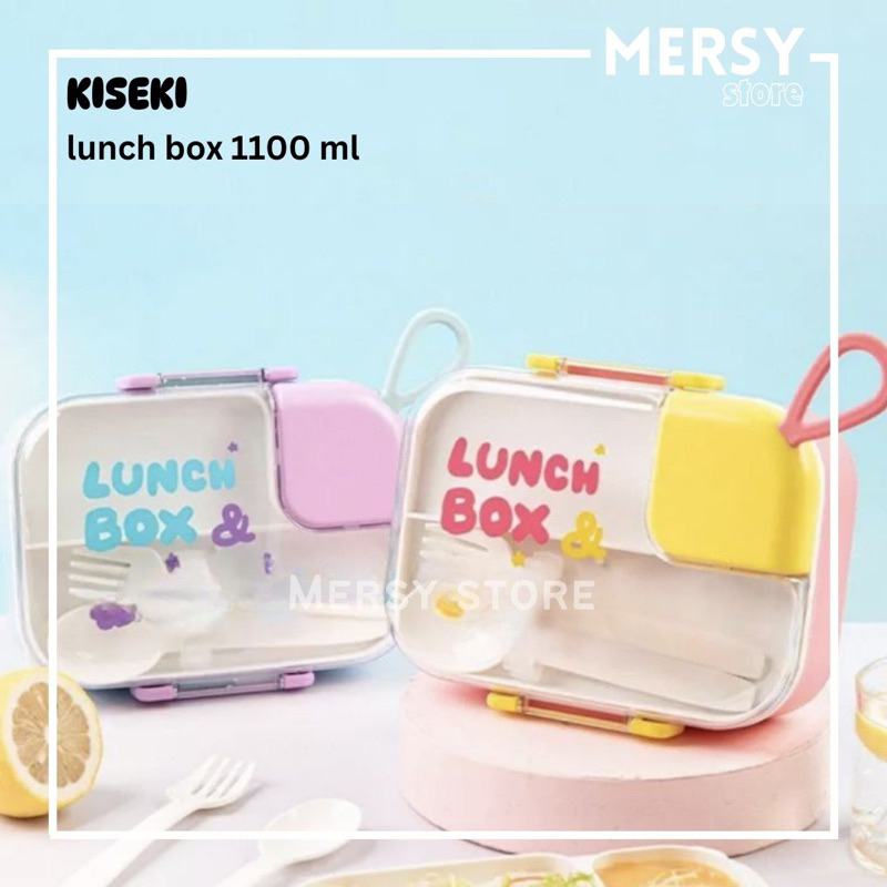 Jual Lunch Box / Kotak Makanan Kotak Bekal Anak 1100ml | Shopee Indonesia
