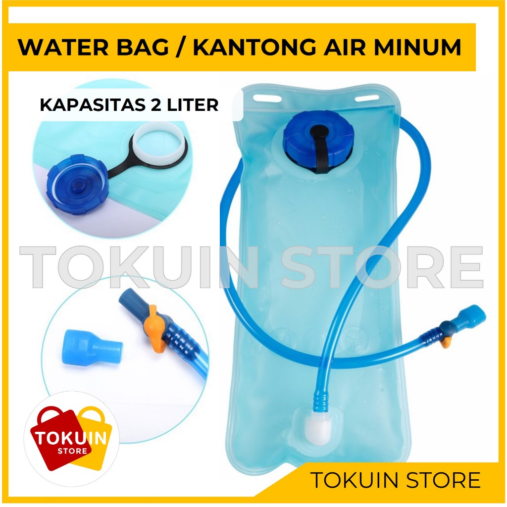 Jual Kantong Air Minum 2L Water Bladder Bag 2 Liter untuk Tas Sepeda Hydropack | Shopee Indonesia
