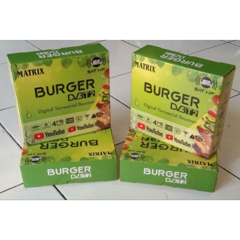 Jual STB MATRIX BURGER DVB-T2 | Shopee Indonesia