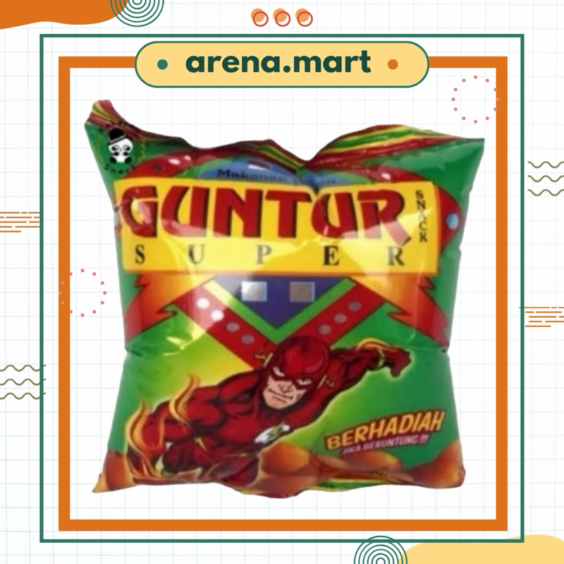 Jual Chiki ciki berhadiah Snack Guntur Jajanan jadul 1 Renceng isi 10 ...