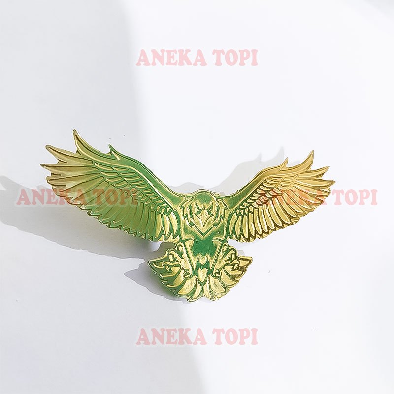 Jual Pin Bros Bentuk Burung Elang Warna Gold Pin Elang Bahan Full Logam ...