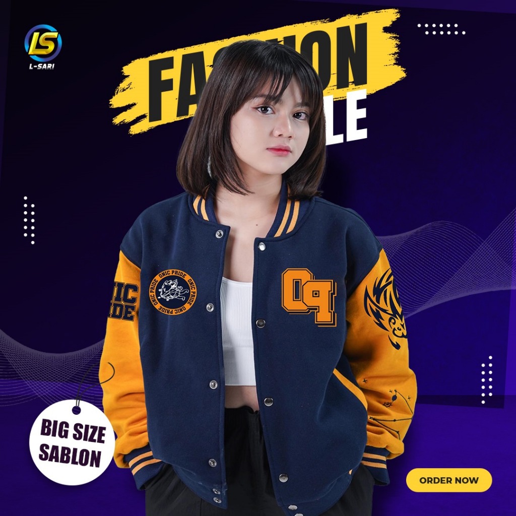Jual JAKET ONIC ESPORTS MPL SEASON 11 2023 BIG SIZE VARSITY ONIC S M L ...
