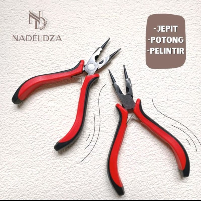Jual Queen Manik - Tang Aksesoris 3 in1 Tang Jepit Potong PelintirTang ...