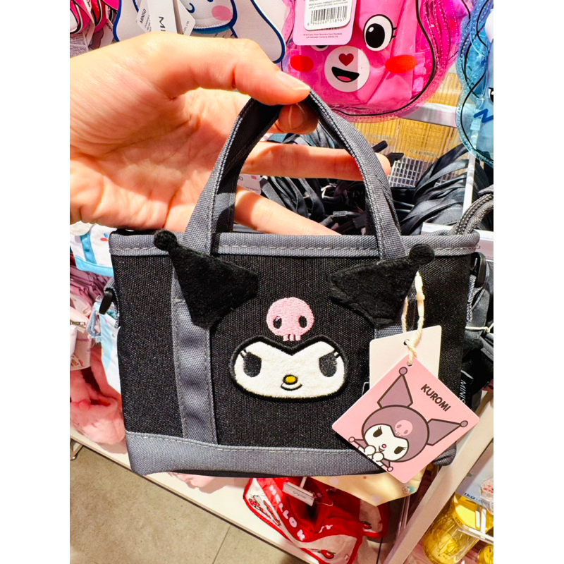 Jual MINISO X SANRIO KUROMI MINI BAG (BLACK) | tas selempang mini ...