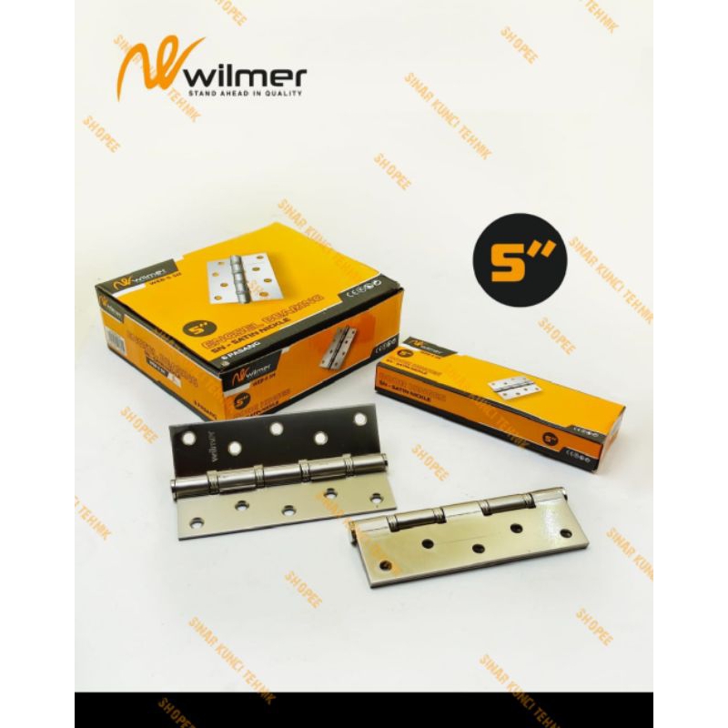 Jual Engsel Pintu Tebal WILMER 3" 4" 5" inch - Engsel Jendela Bearing ...