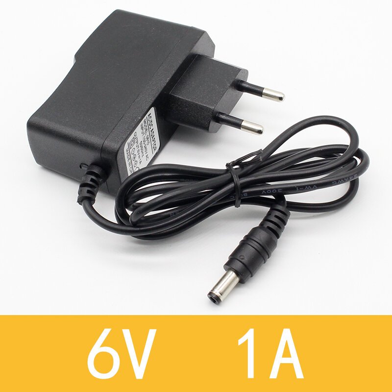 Jual Step down Adaptor Adapter AC 220v to DC 6V 6Volt 1A 1Amper Power Supply | Shopee Indonesia