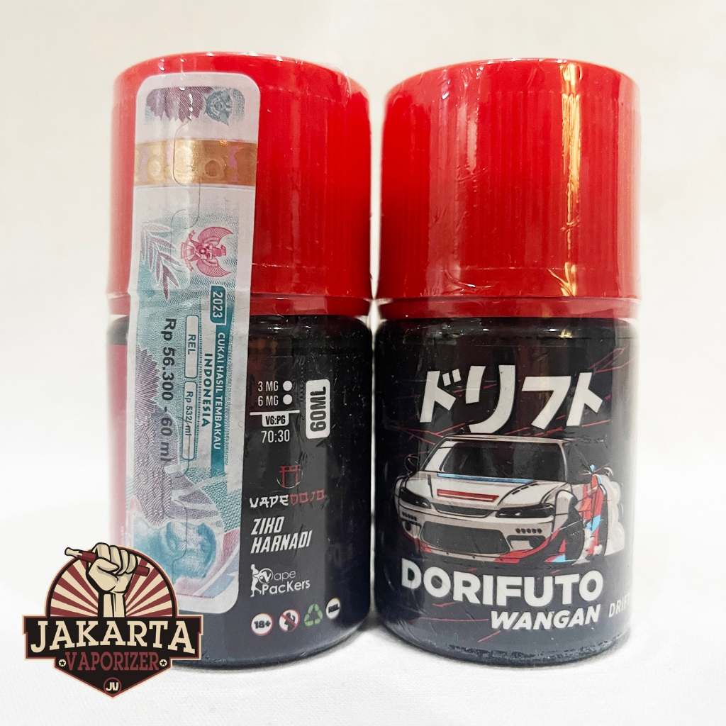 Jual DORIFUTO WANGAN 60ML BY ZIKO X VAPEPACKERS | Shopee Indonesia