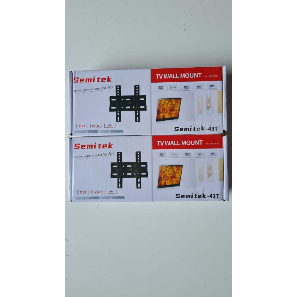 Jual Braket bracket bereket tv murah 19inch -43inch MAX 30 KG Semitek ...