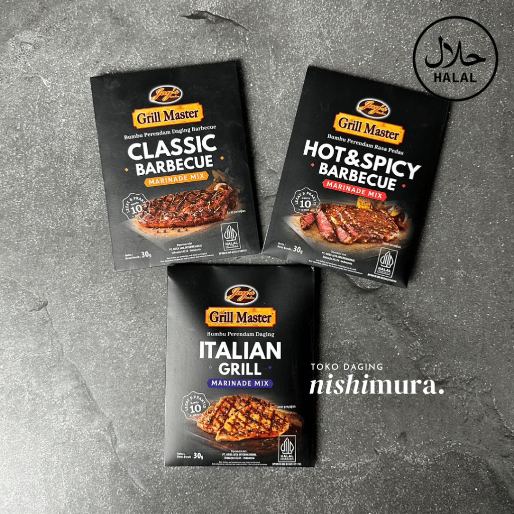 Jual Bumbu Steak Dry / Wet Marinade Mix : Barbecue , Italian Grill ...