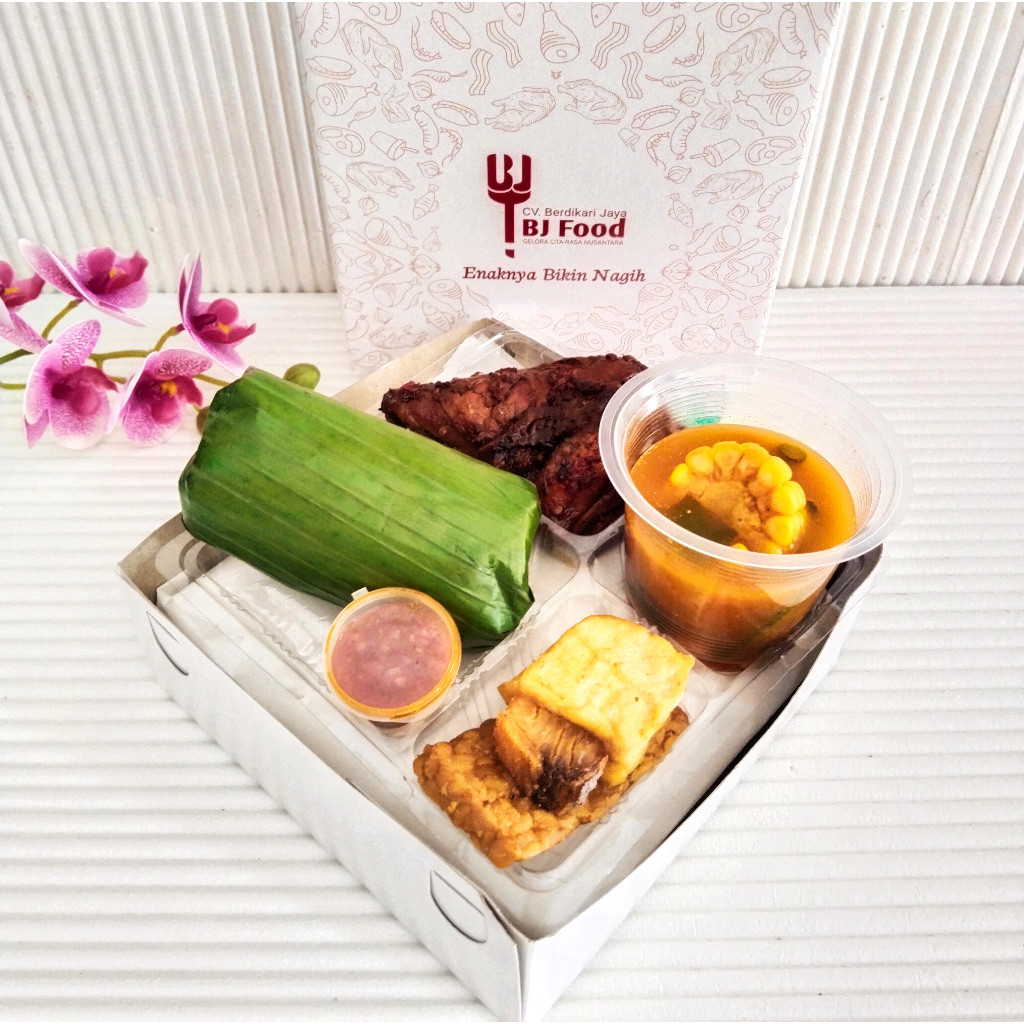 Jual Nasi Box/ Nasi Timbel / Nasi Timbel Sayur Asem / Paket Nasi Timbel ...