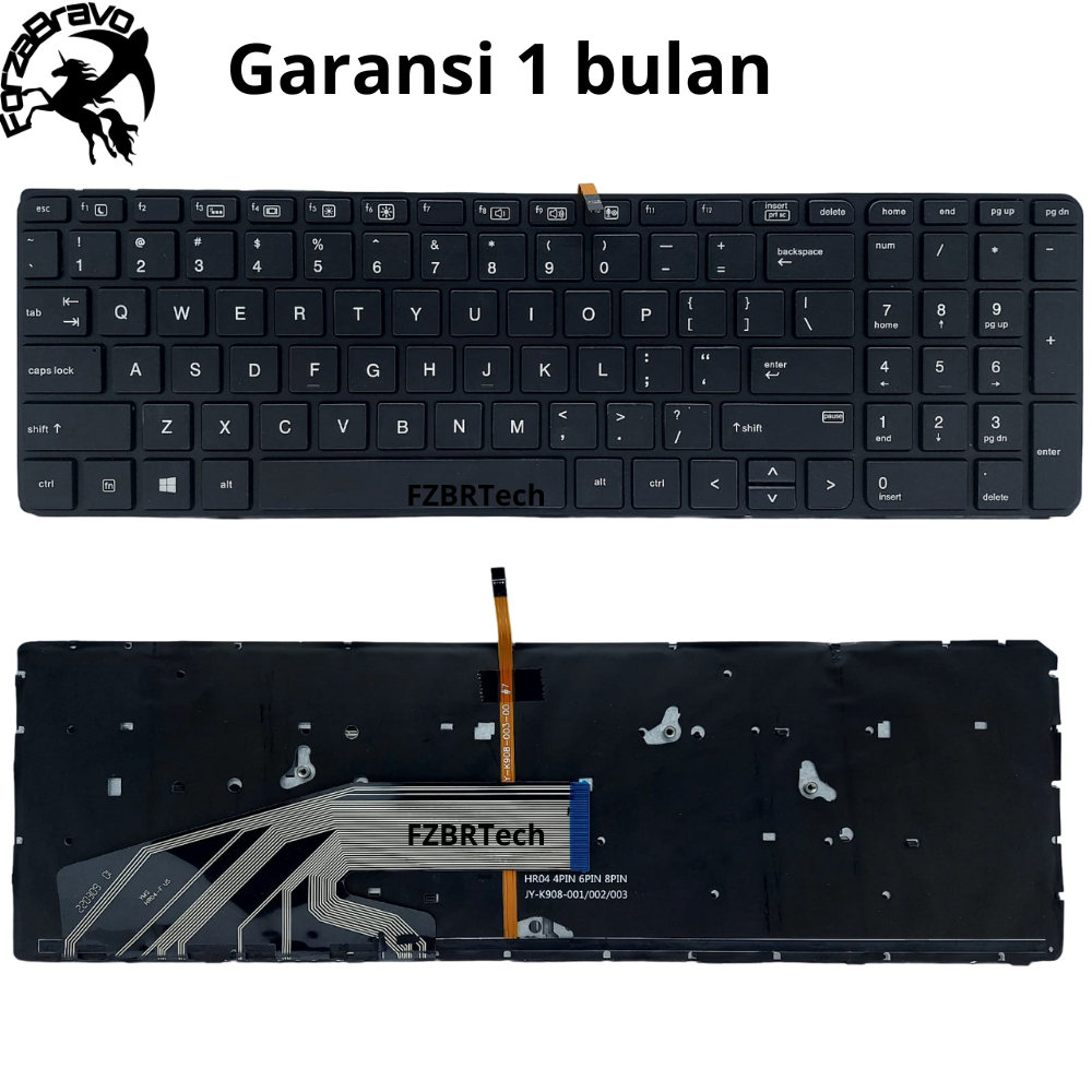 Jual Keyboard Original HP Probook 430-G3 440-G3 445 G3 With BackLight ...
