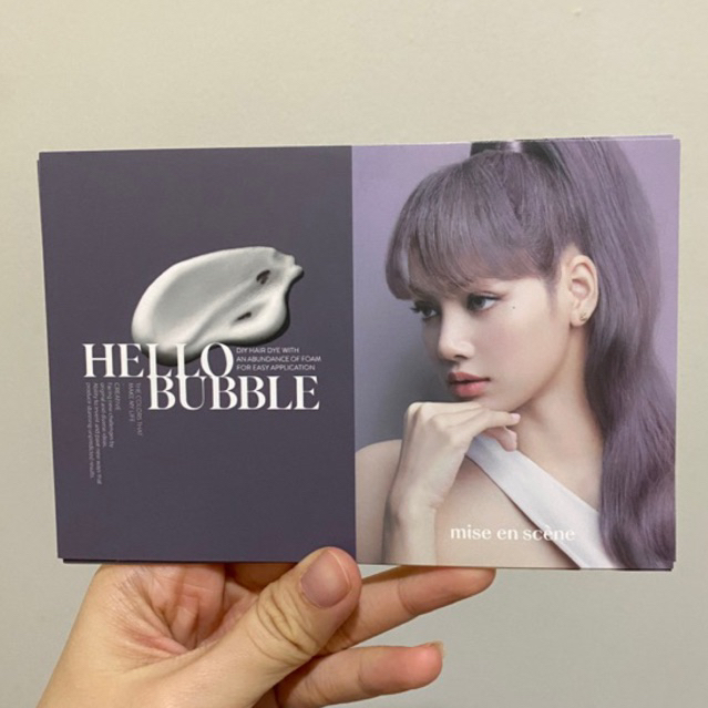 Jual Blackpink Lisa Photo Card Hello Bubble | Shopee Indonesia
