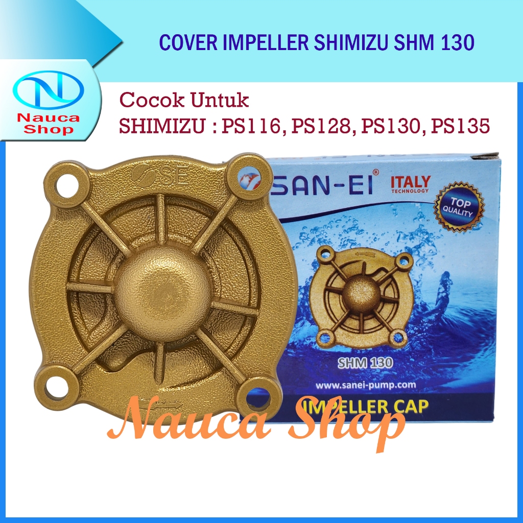 Jual IMPELLER COVER SHIMIZU SHM 130 ( Cocok Untuk Shimizu PS116, PS128, PS130, PS135 ) TUTUP ...