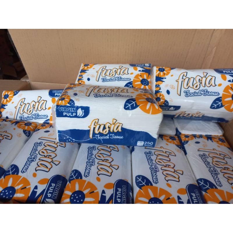 Jual Tisu Fusia kemasan 250 sheet ( dapat 2 pcs ) | Shopee Indonesia