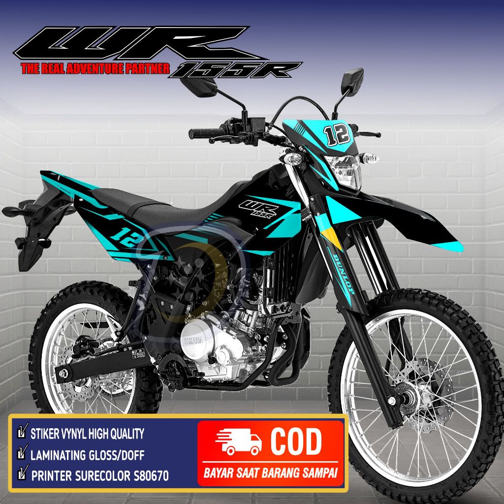 Jual Stiker Motor WR 155 R Decal Yamaha Wr 155 Striping Yamaha WR155 MD ...