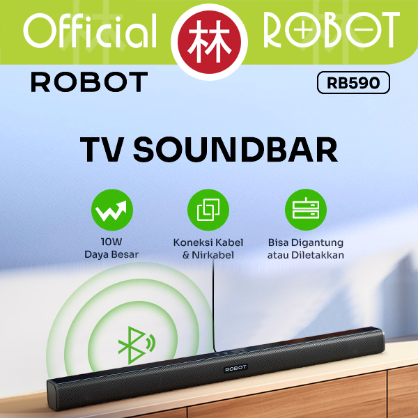 Jual ROBOT RB590 Soundbar Speaker TV Wireless/BLUETOOTH 5.3 Home ...