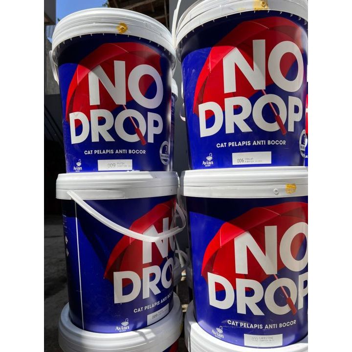 Jual No Drop 20kg Cat Pelapis Anti Bocor Nodrop Aneka Warna | Shopee ...