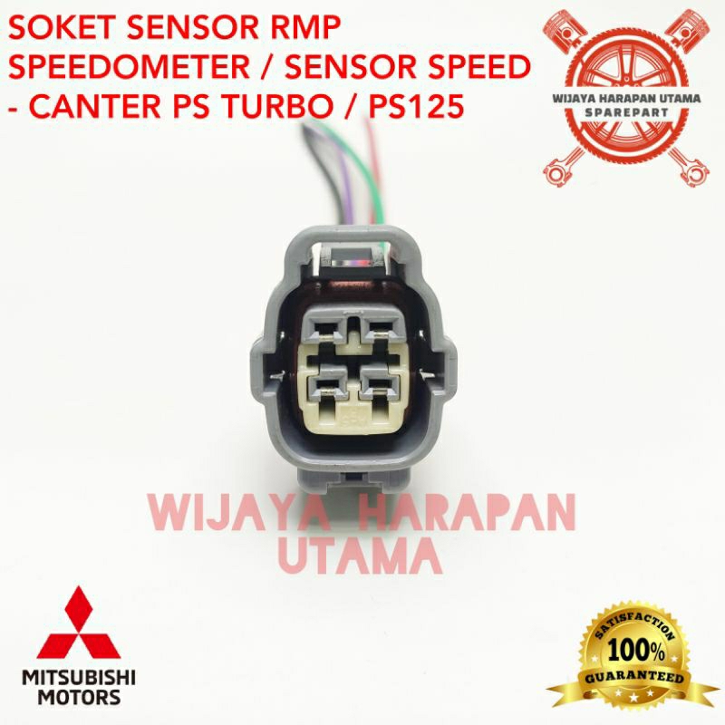 Jual Soket Sensor RPM Speedometer Canter PS Turbo Sensor Speed PS125 ...