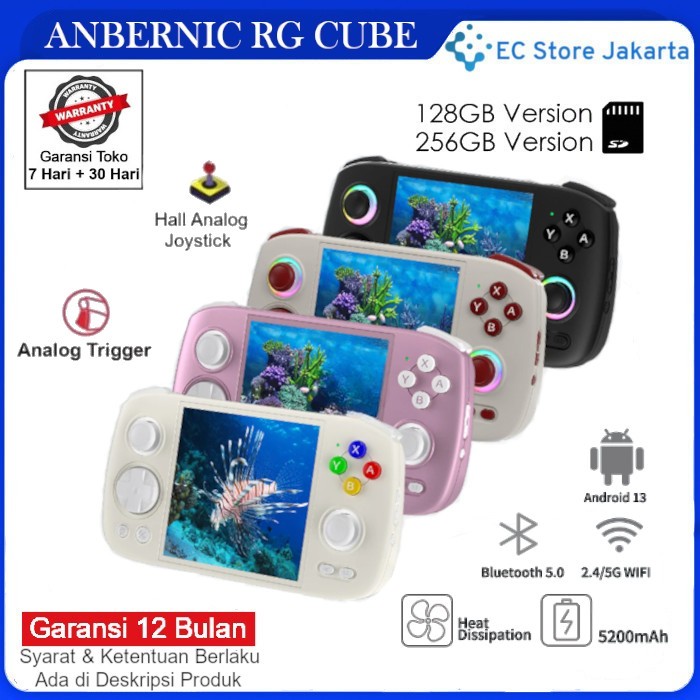 Jual ANBERNIC RG Cube Android System Handheld Video Game Console Retro ...