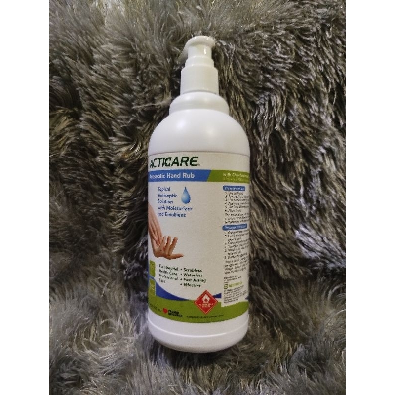 Jual ACTICARE antiseptic HAND Rub 500ml | Shopee Indonesia