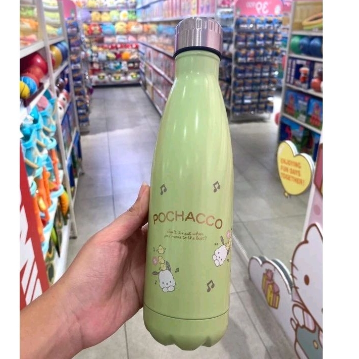 Jual Miniso x Sanrio Botol Minum Pochacco Tumbler Termos Stainless ...
