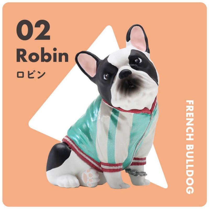 Jual ONLY WAN Dog Series Figure Gashapon - French Bulldog (Robin ...