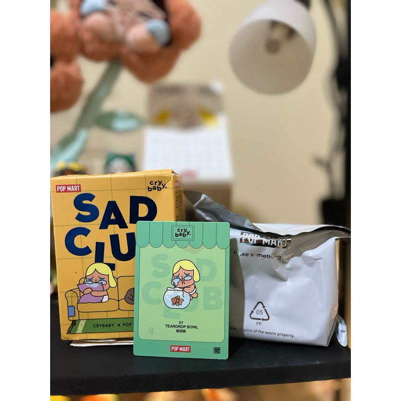 Jual Popmart Cry Baby Sad Club Teardrop Bowl | Shopee Indonesia