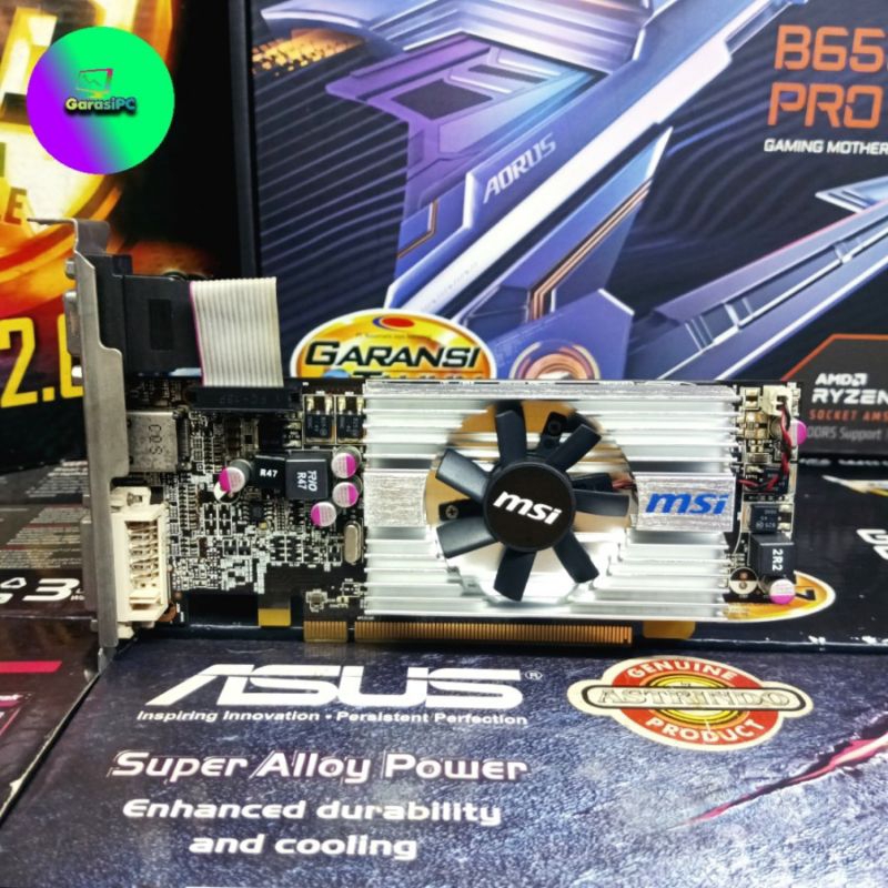 Jual VGA Card AMD MSI ATI Radeon HD 6570 1Gb 128Bit DDr3 DirectX 11 | Shopee Indonesia