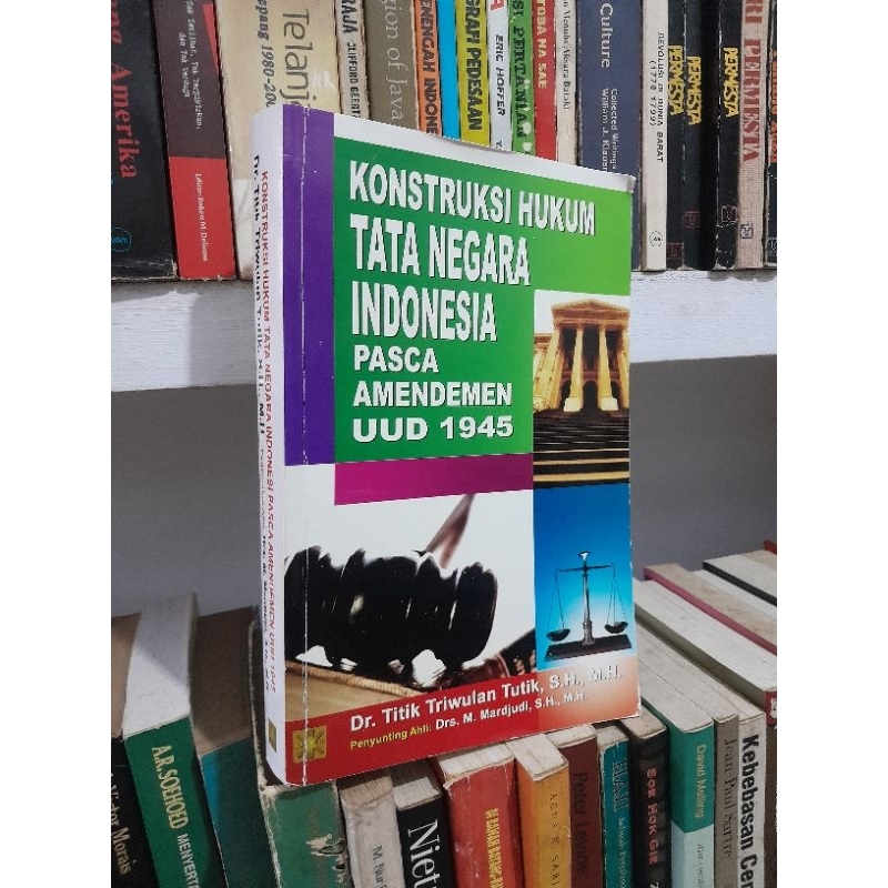 Jual Konstruksi Hukum Tata Negara Indonesia Pasca Amendemen Uud 1945 Shopee Indonesia 