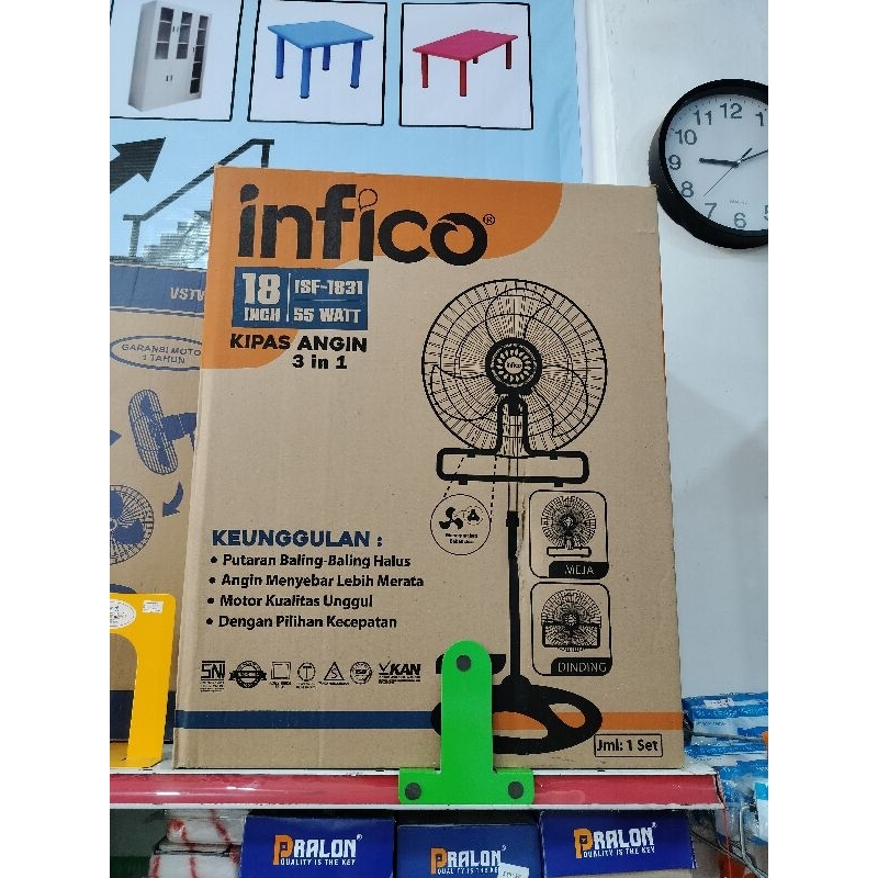 Jual Kipas Angin INFICO 3in1 18 inch besi | Shopee Indonesia