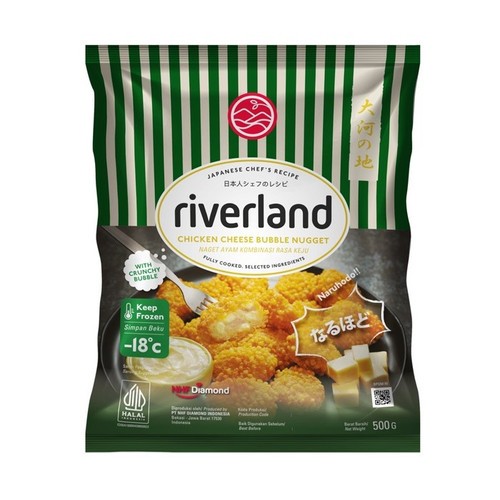 Jual Riverland Chicken Cheese Bubble Nugget 500 gr | Shopee Indonesia
