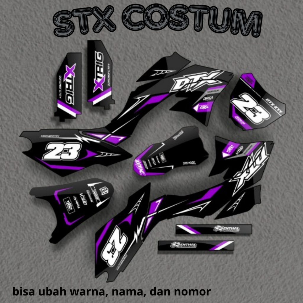 Jual DECAL STIKER KLX DTRACKER KLX S/OLD FULL BODY CUSTOM | Shopee ...