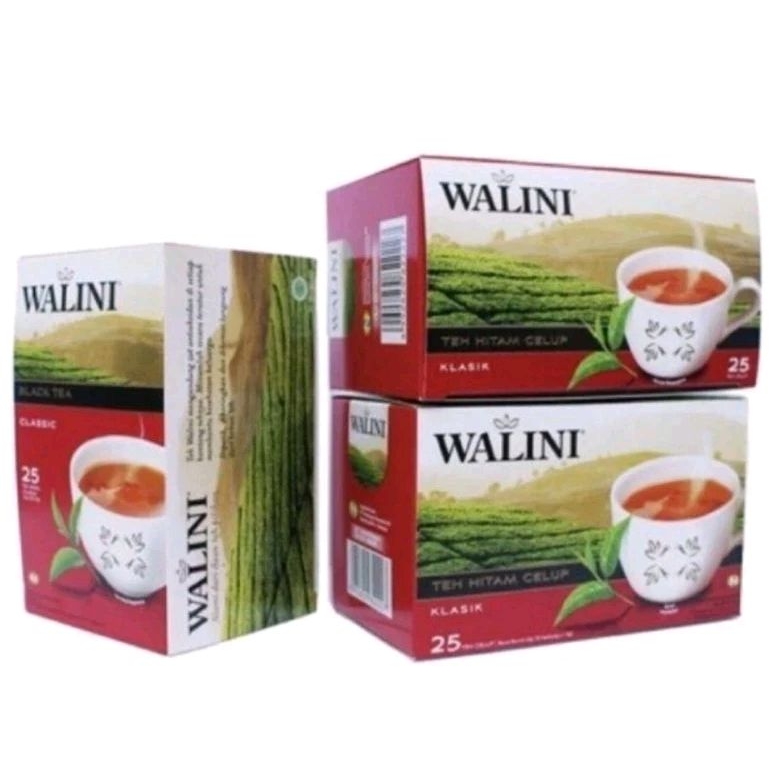 Jual TEH WALINI HITAM KLASIK AMPLOP / WALINI BLACKTEA ENVELOPE | Shopee ...