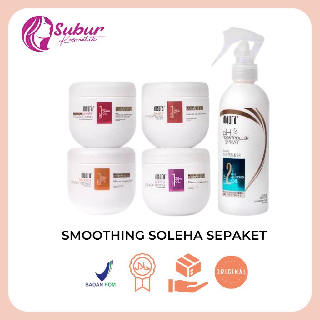 Jual Inaura Smoothing Soleha 500gr (Premium Smart, Smart, Smooth, Sooth ...