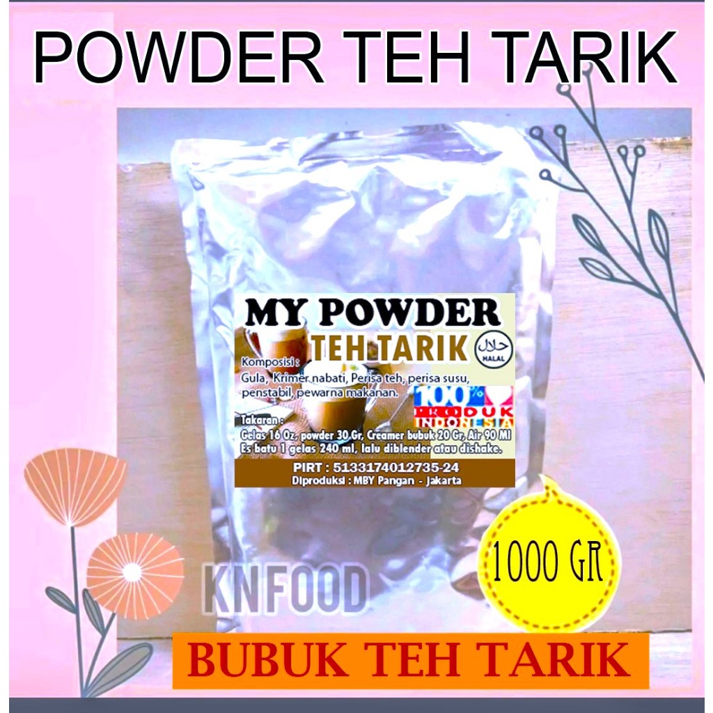 Jual Powder Rasa Teh Tarik Reguler 1kg- Rasa Teh Tarik Powder -1Kg ...