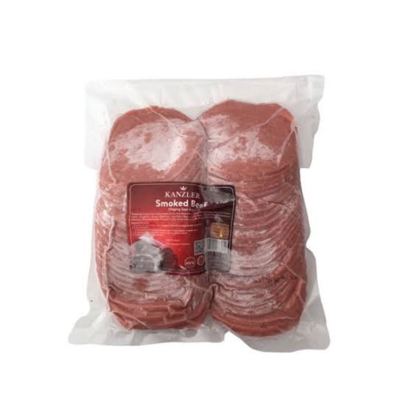 Jual Kanzler Smoked Beef 1kg/Smoked Beef Horeca/Smoke Beef/Smoked Beef ...