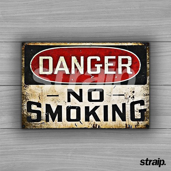 Jual POSTER HIASAN DINDING SIGN KAYU - DANGER NO SMOKING | Shopee Indonesia