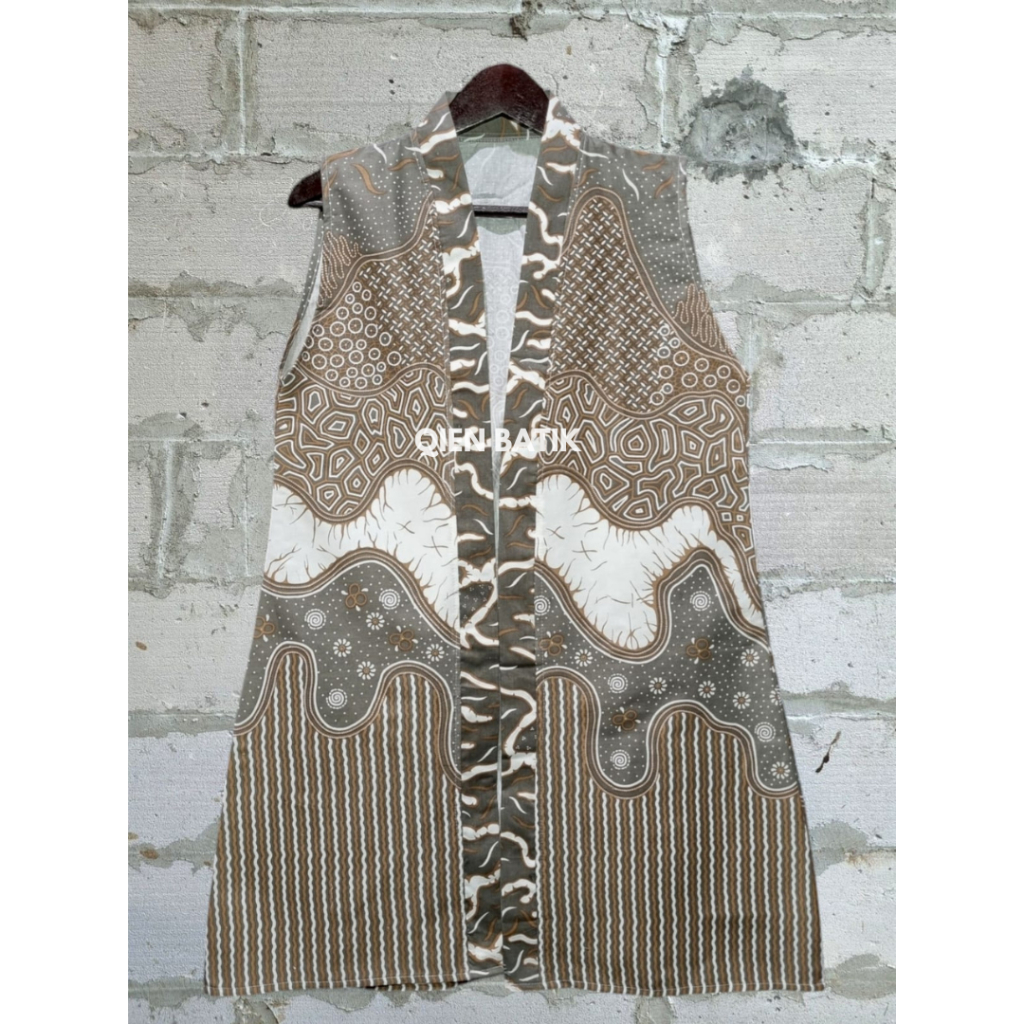 Jual Vest Outer Yukensi Batik Wanita | Shopee Indonesia