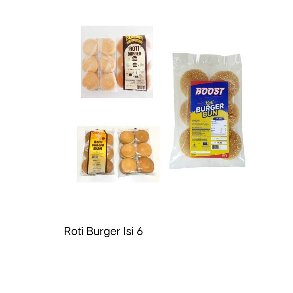 Jual Bernadi Vitalia Boost Roti Burger Hotdog Halal BPOM | Shopee Indonesia