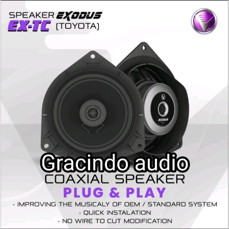 Jual Speaker Coaxial Venom Exodus Plug N Play Pintu Toyota Innova Zenix ...