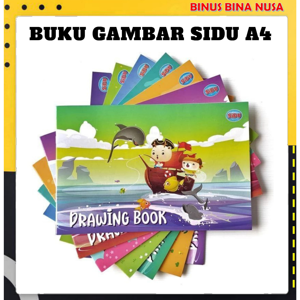 Jual Buku gambar SIDU A4 PER PCS | Shopee Indonesia