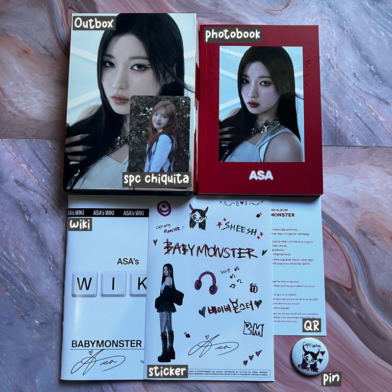 Jual [READY STOCK] OFFICIAL ALBUM BABYMONSTER BABY MONSTER 1ST MINI ...