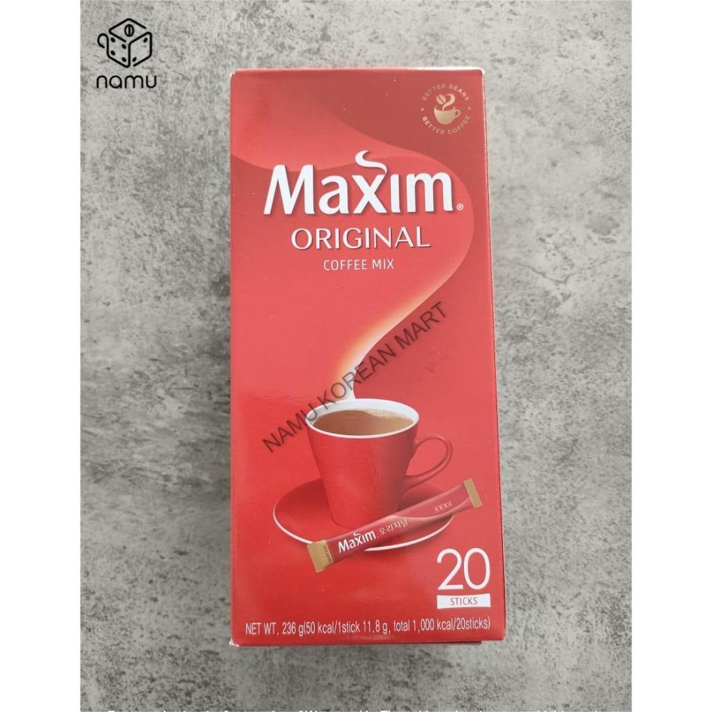 Jual Maxim Original Coffee Mix 236gr Isi 20 / Korean Coffee Mix / Kopi ...