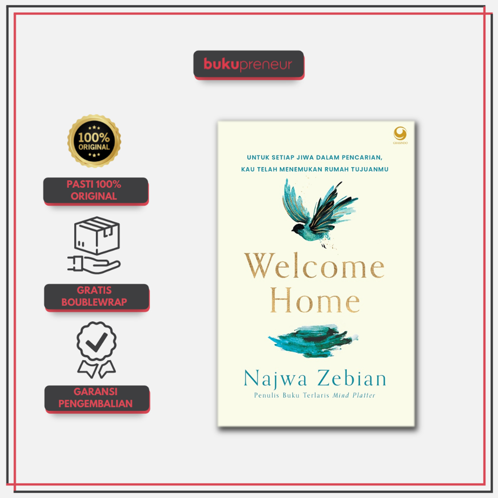 Jual Welcome Home - Najwa Zebian | Shopee Indonesia