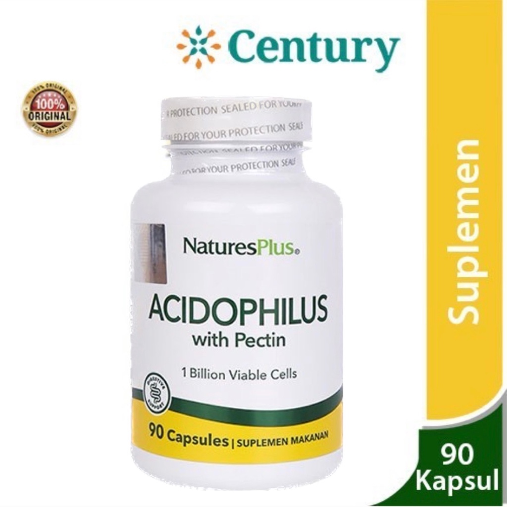 Jual NATURE'S PLUS ACIDOPHILUS 1 Billion 90 tablet/ PROBIOTIK TABLET ...