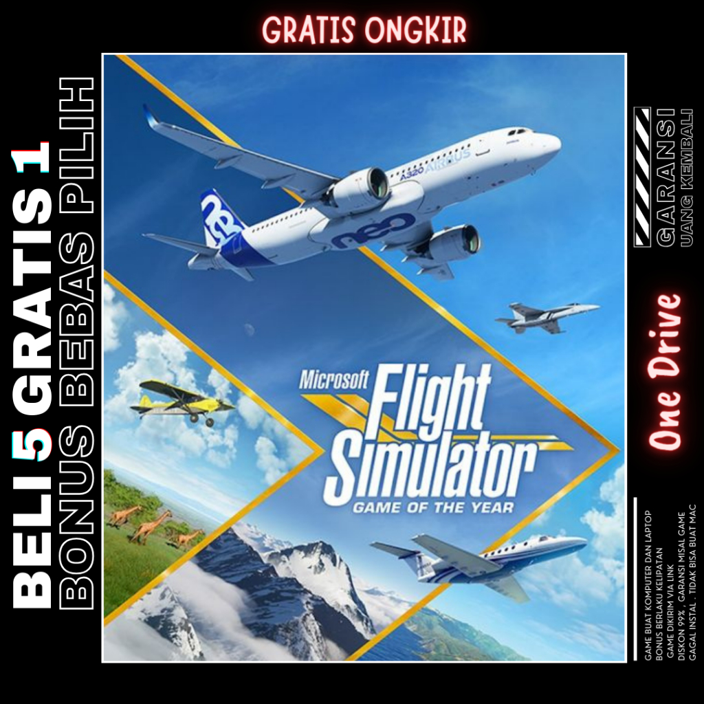Jual Microsoft Flight Simulator - GAME PC - GAME LAPTOP - LINK DOWNLOAD | Shopee Indonesia