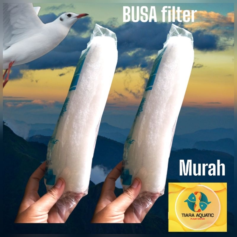 Jual Busa Filter Putih 3 lapis murah SEAFilt | Shopee Indonesia