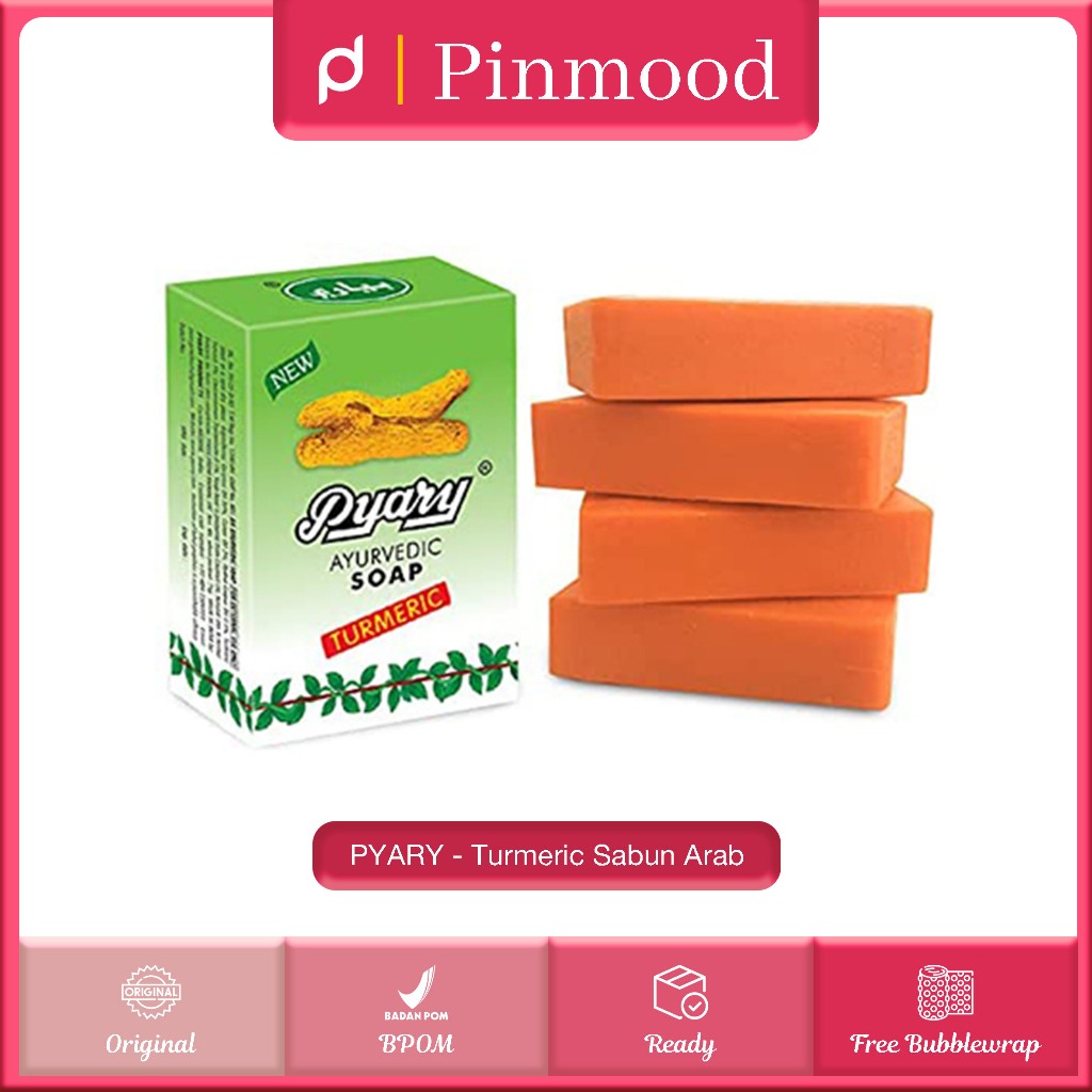 Jual PYARY - TURMERIC AYURVEDIC SOAP ( 75 g ) - Sabun Arab Kunyit ...